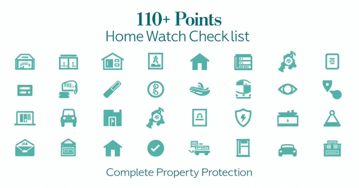 110+ Point Home Watch Checklist | Oceanside Home Watch Vero Beach